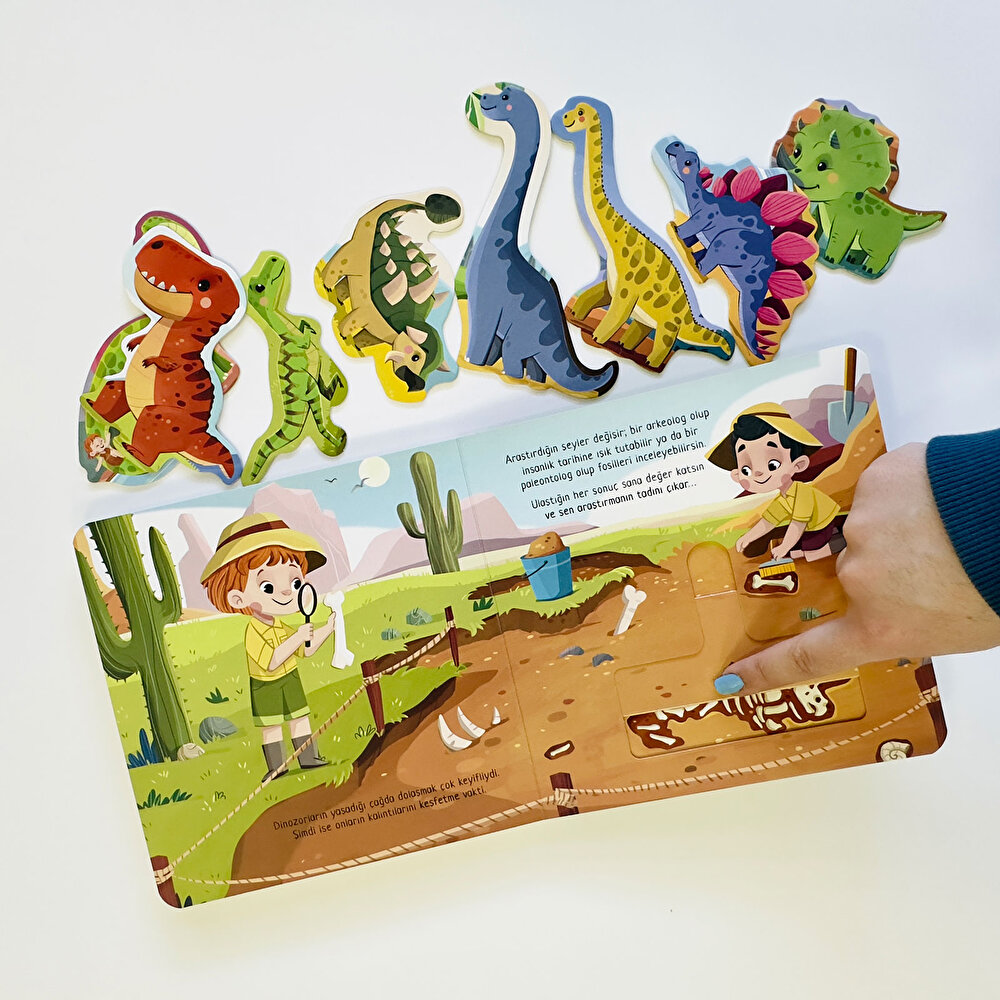 Sincap Kitap Tadını Çıkar: Karşınızda Dinozorlar (Tak-Çıkar) - Ceren ...