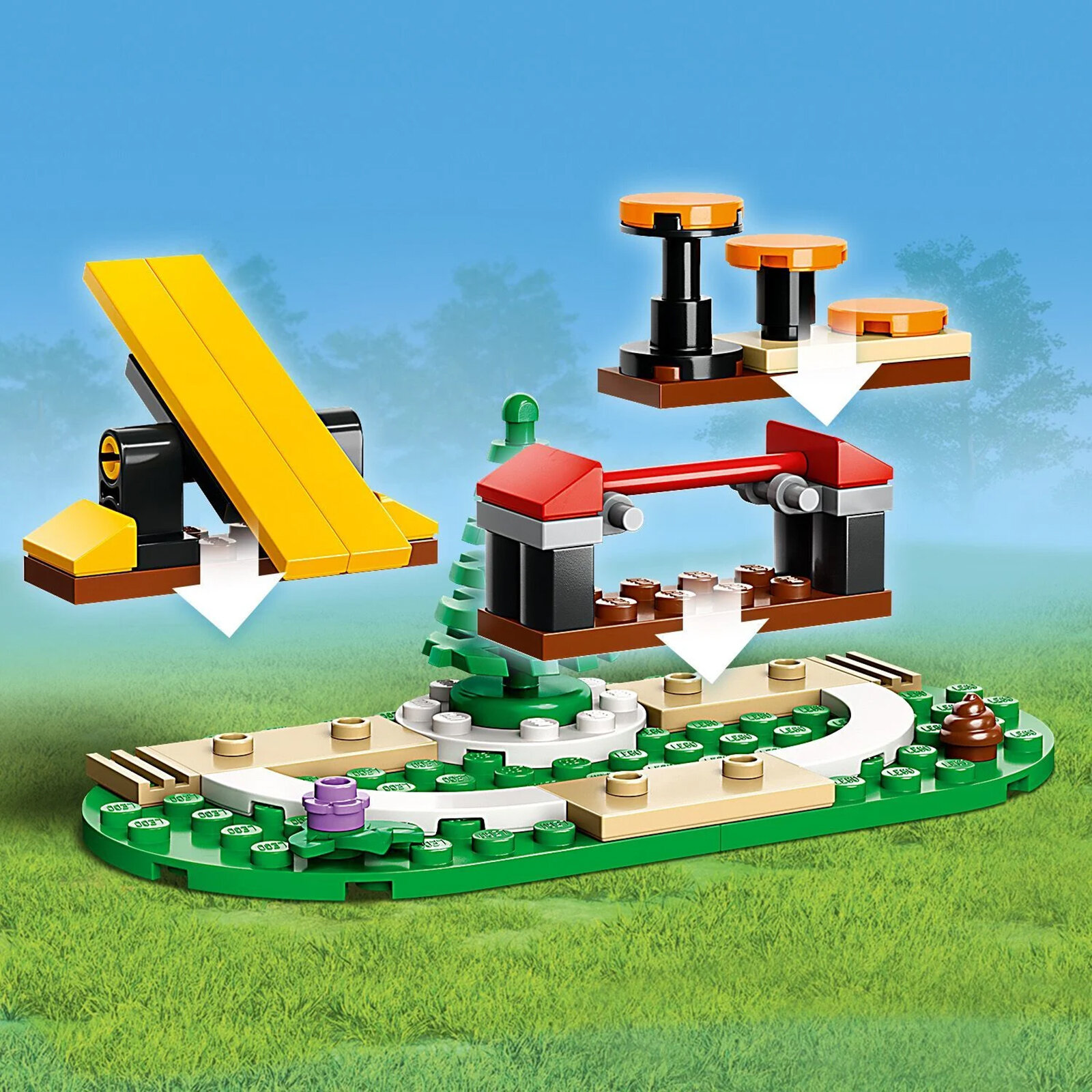 LEGO City Mobil Polis Köpeği Eğitimi 60369 - ebebek
