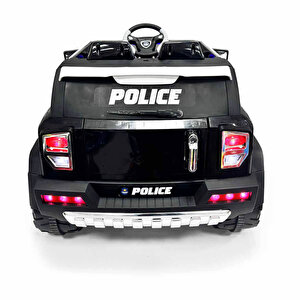 baby toys 12 V Polis Akülü Araba Uzaktan Kumandalı 4*2 - ebebek